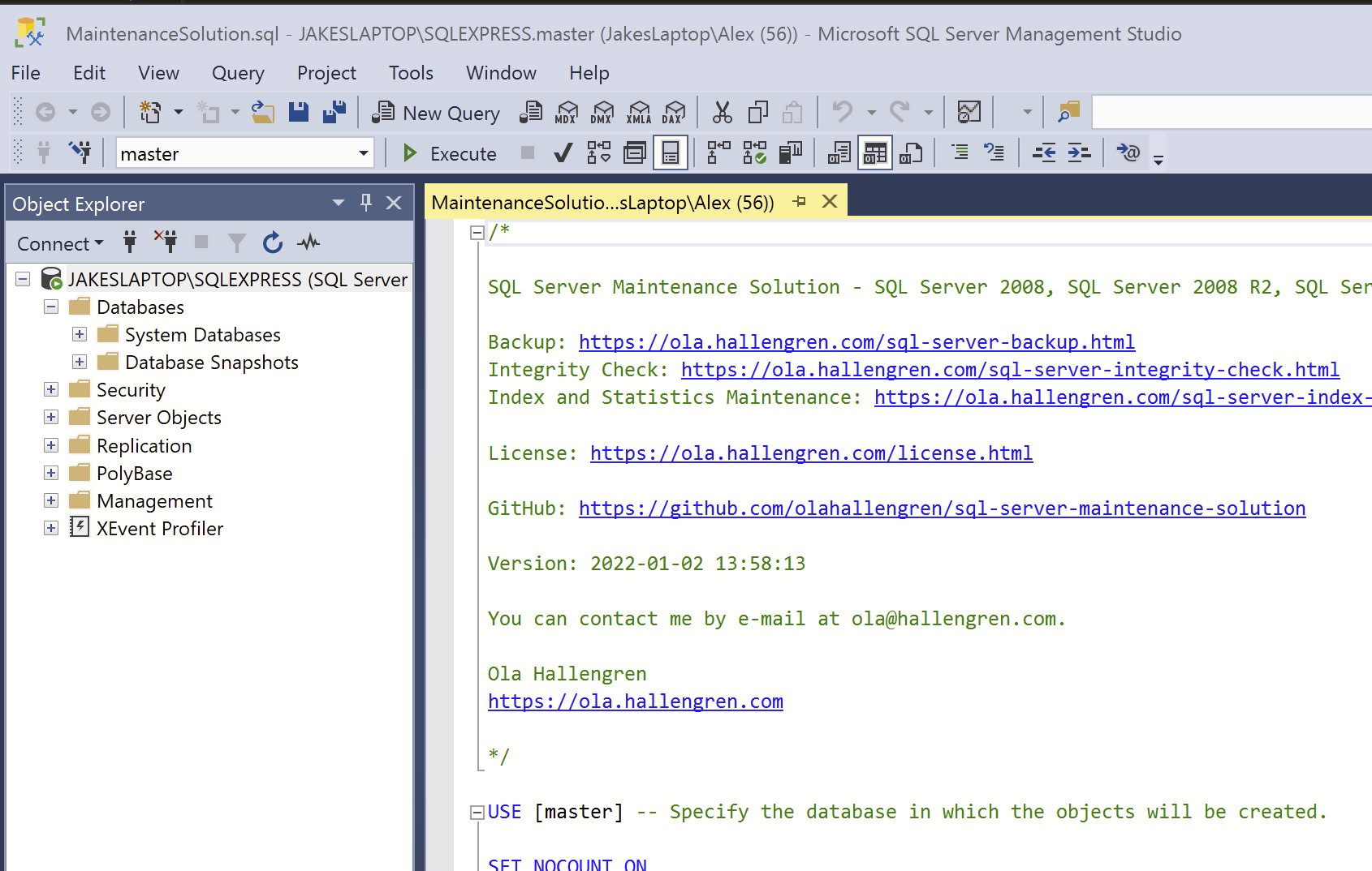 Configuring Automatic Backups for NavView – 4D Nav